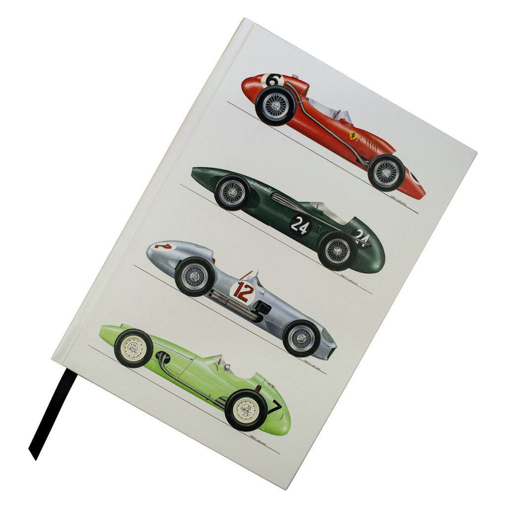Classic Motor Hub Martin Lee Classic Racing Car Notebook - The Classic ...