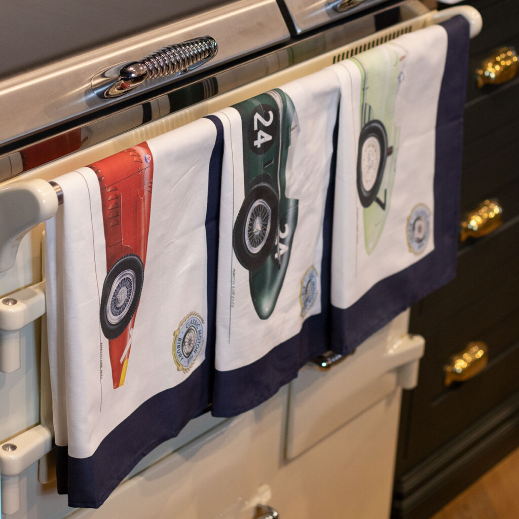 Classic Motor Hub Martin Lee Grand Prix Tea Towels Set - The Classic ...