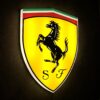 Ferrari Shield LED Wall Sign - Buy at The Classic Motor Hub