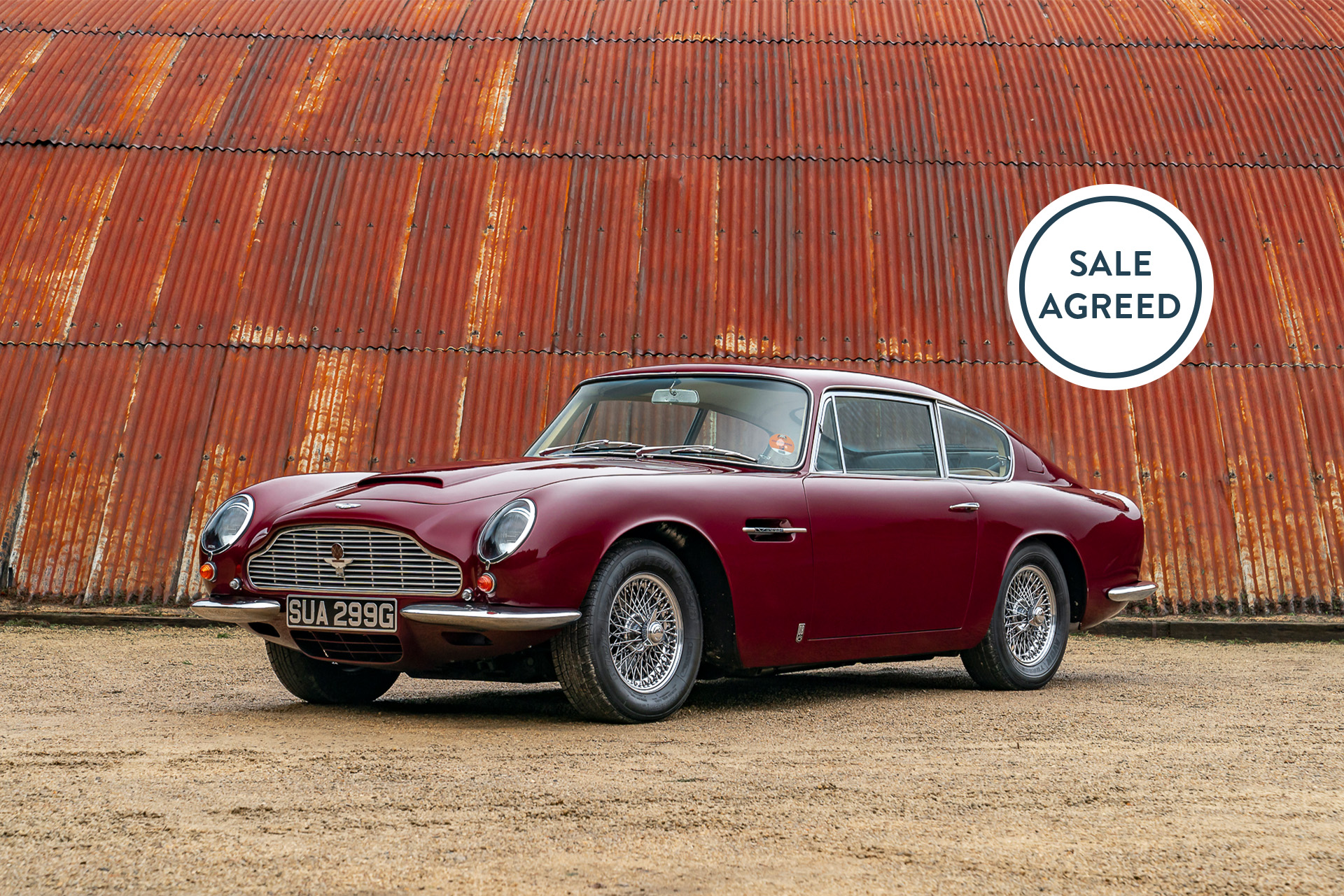 Aston Martin DB6 Vantage (1969) - for sale at The Classic Motor Hub
